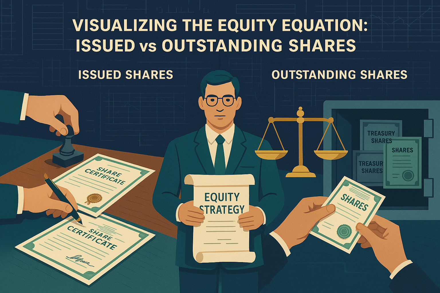 Issued vs Outstanding Shares for Startups and Businesses
